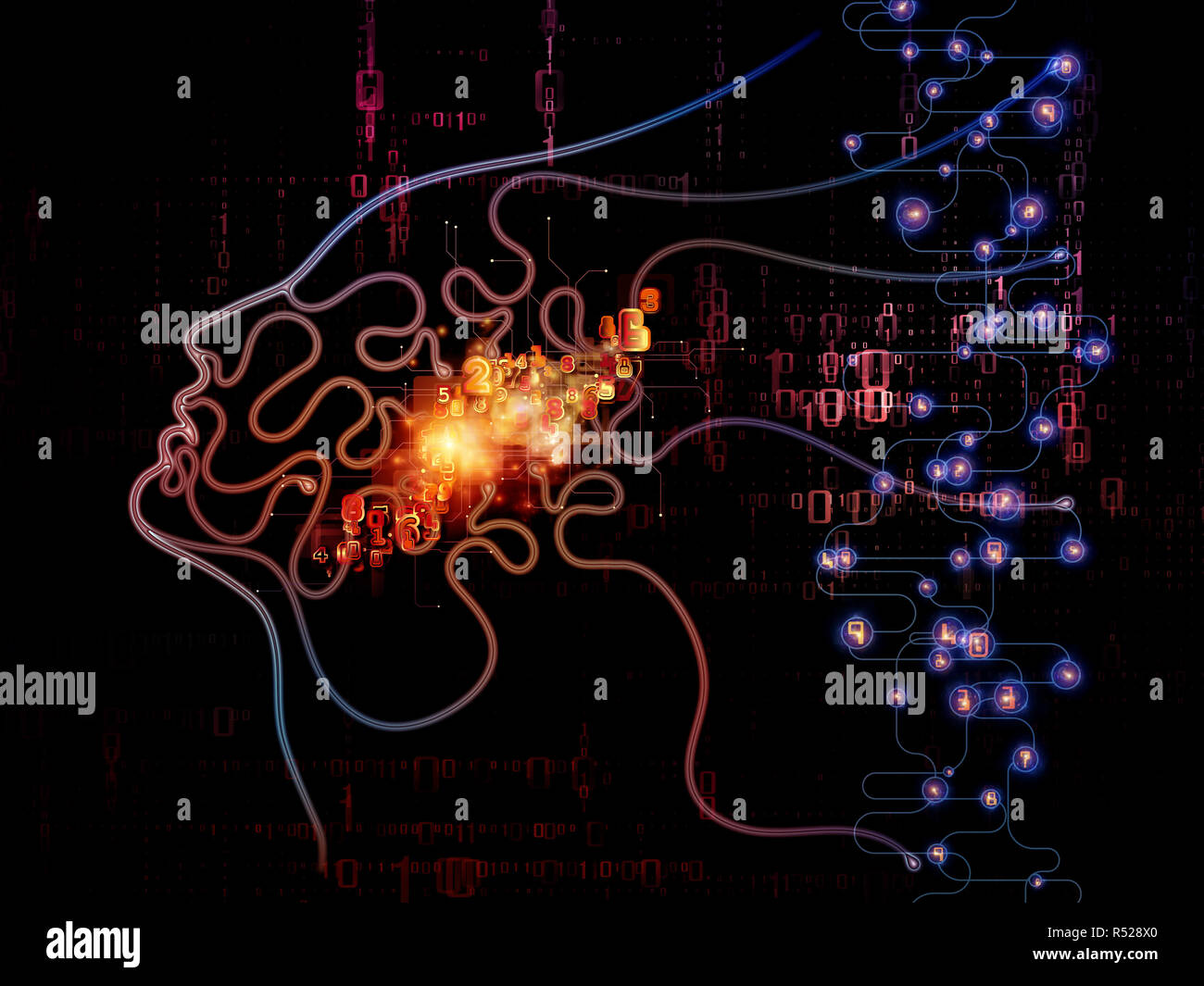 Machine Consciousness Metaphor Stock Photo - Alamy