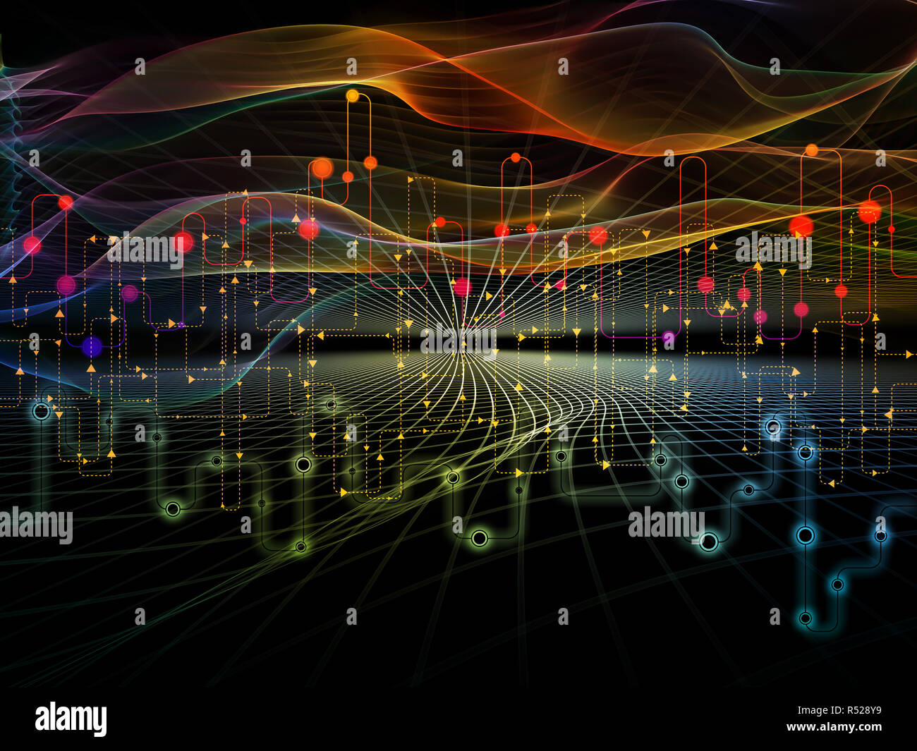 Digital Data Transfers Stock Photo - Alamy