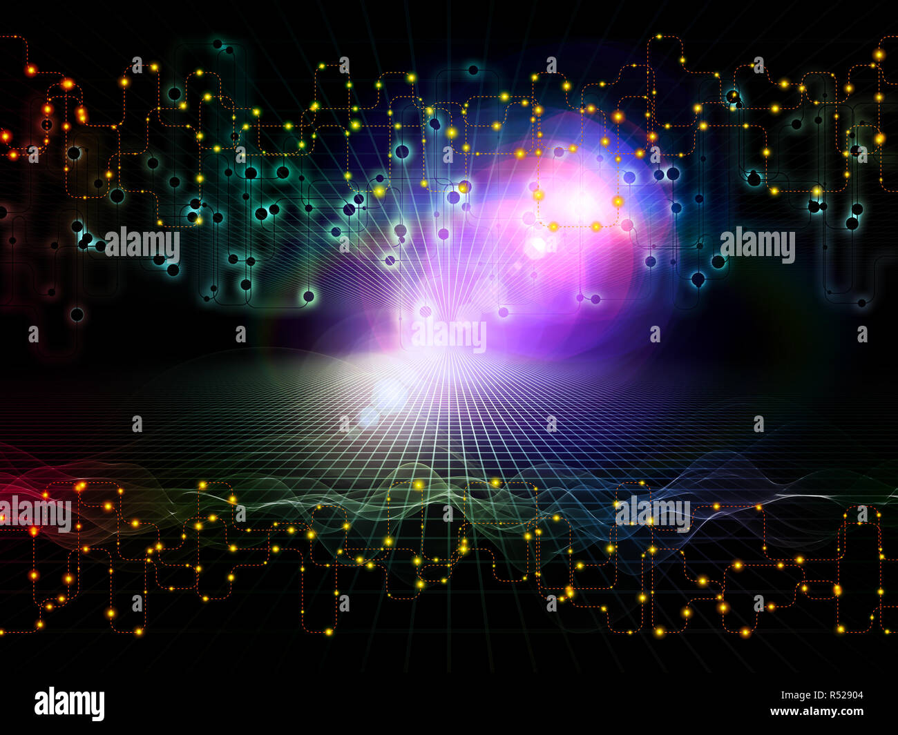 Source of Data Flow Stock Photo - Alamy