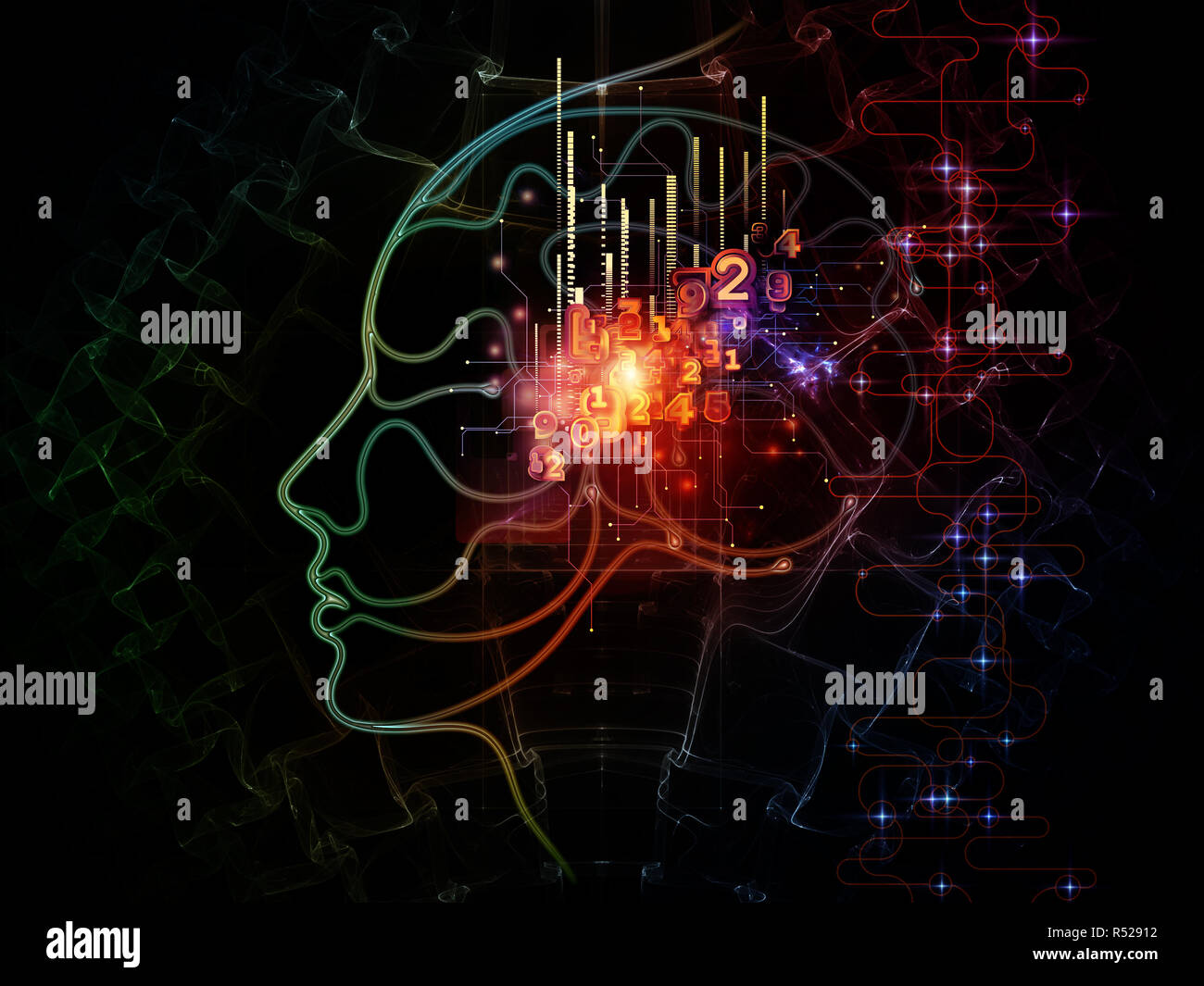 The Bridges of Machine Consciousness Stock Photo - Alamy
