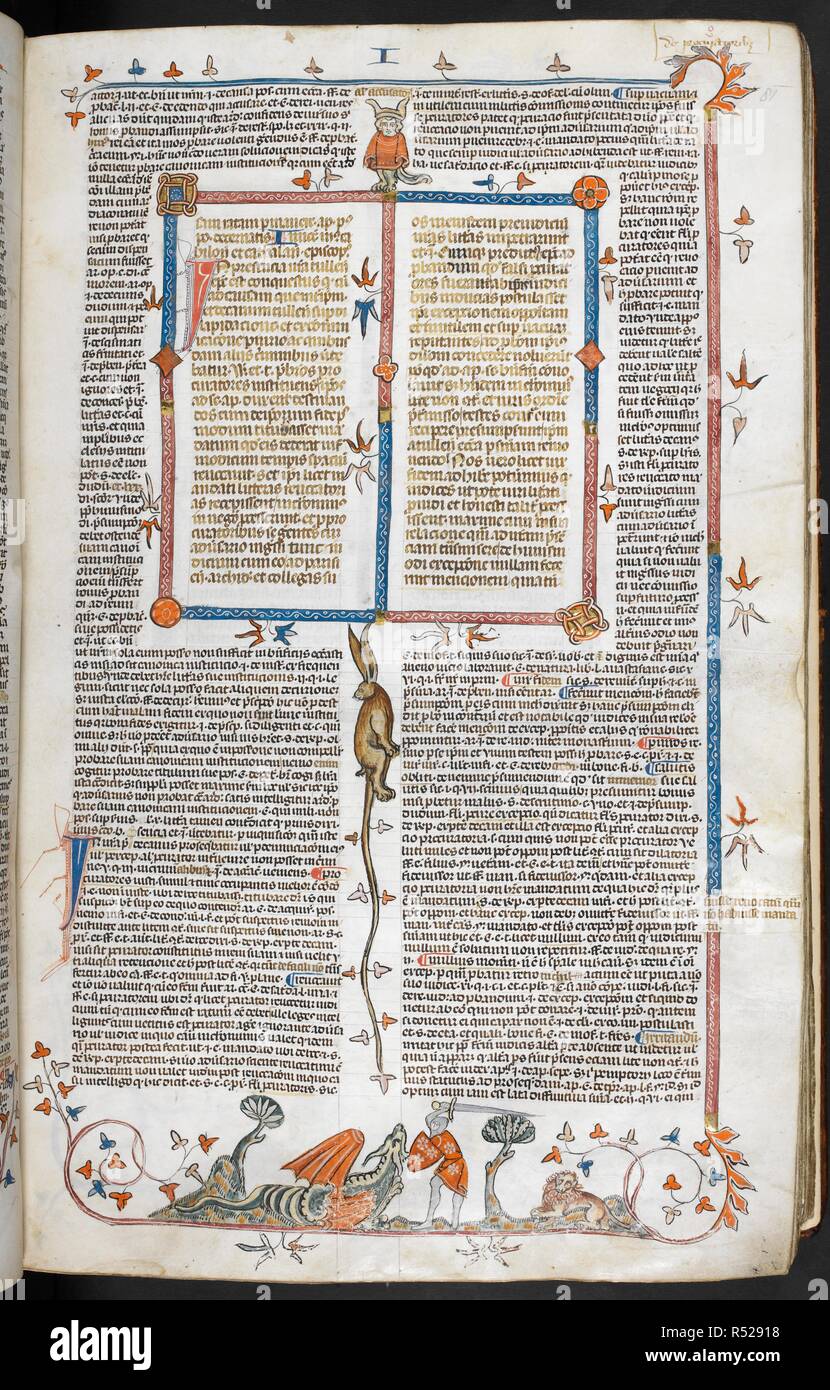 Knight killing dragon hi-res stock photography and images - Alamy