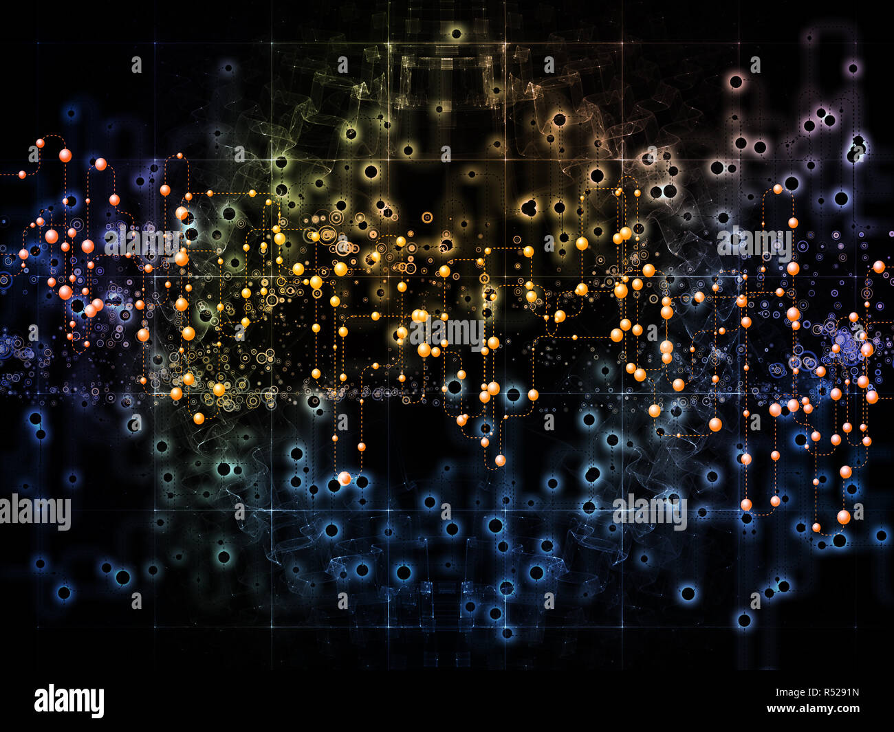 Way of Data Flow Stock Photo - Alamy