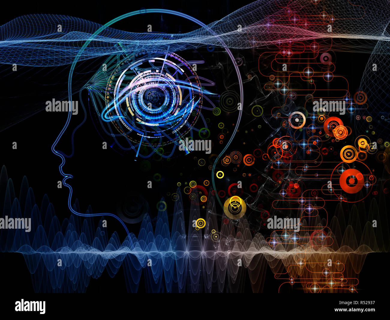 Emergence of Machine Consciousness Stock Photo - Alamy