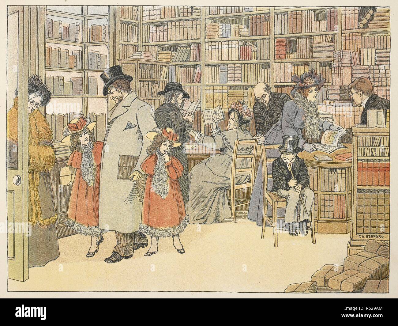 Victorian childrens story hi-res stock photography and images - Alamy