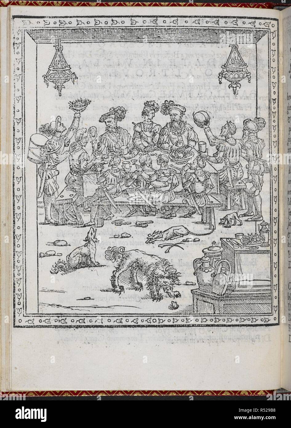 Banquet scene medieval hi-res stock photography and images - Alamy