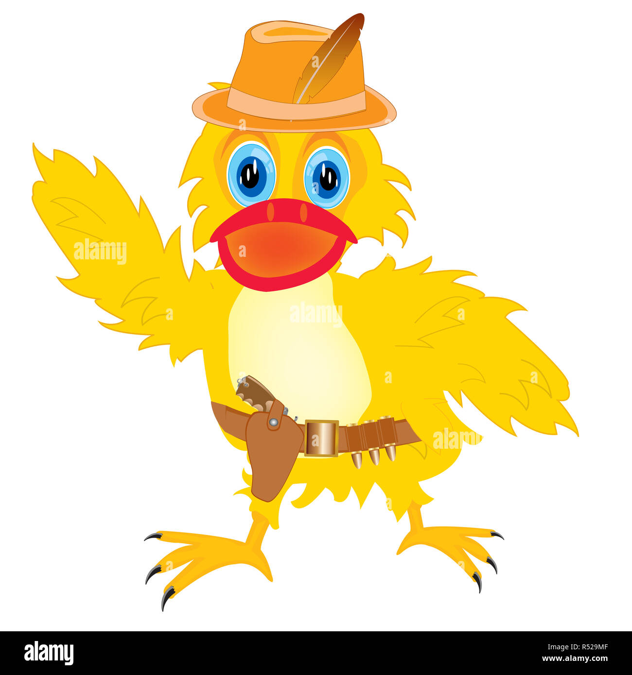 Baby duck cartoon Cut Out Stock Images & Pictures - Alamy