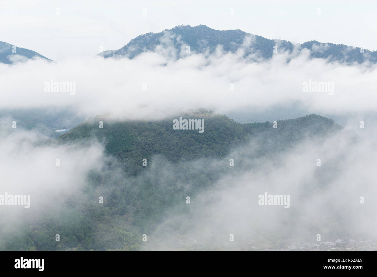 Takeda Castle in Japan Stock Photo - Alamy
