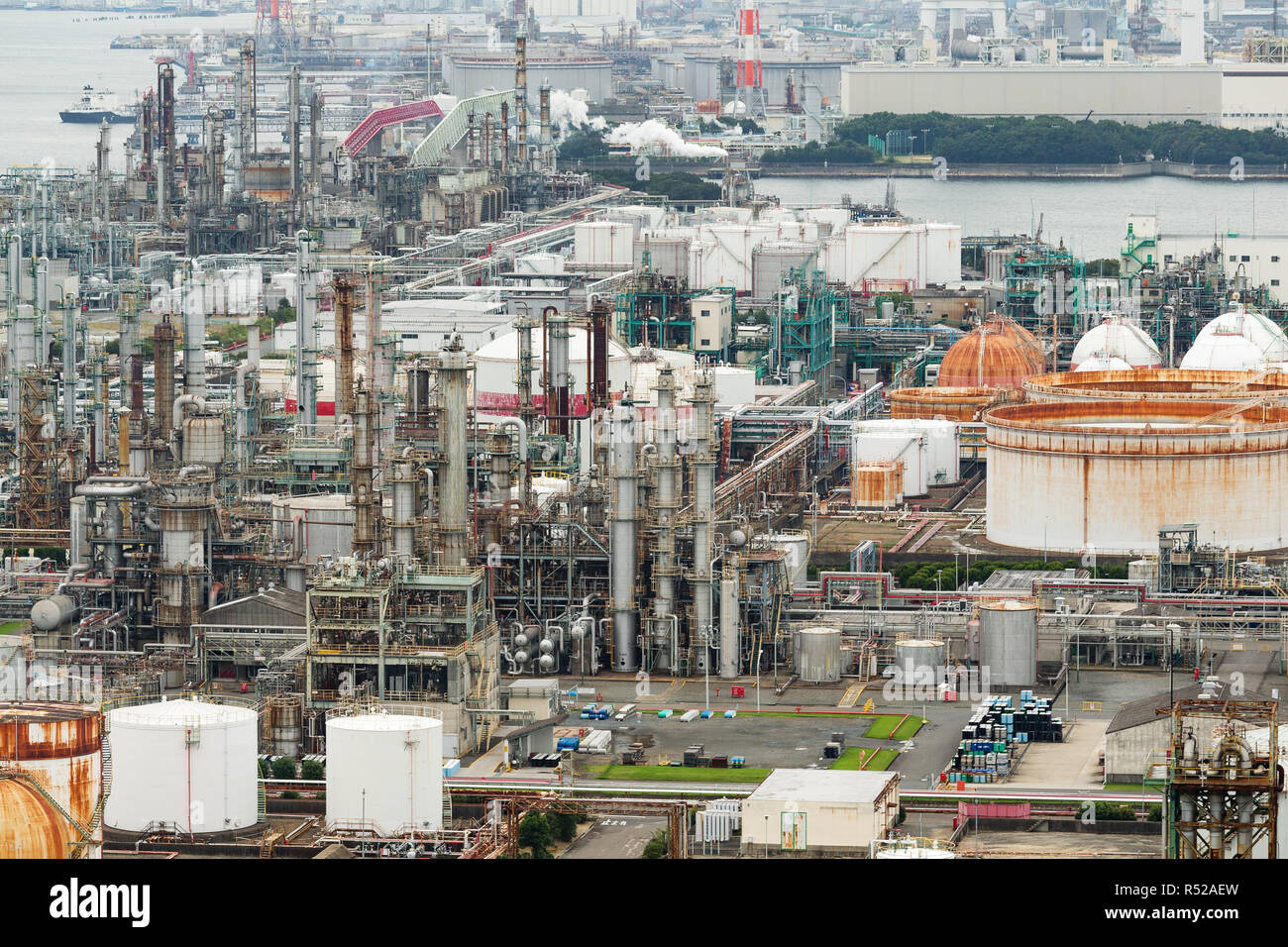 Japanese Manufacting factory Stock Photo - Alamy