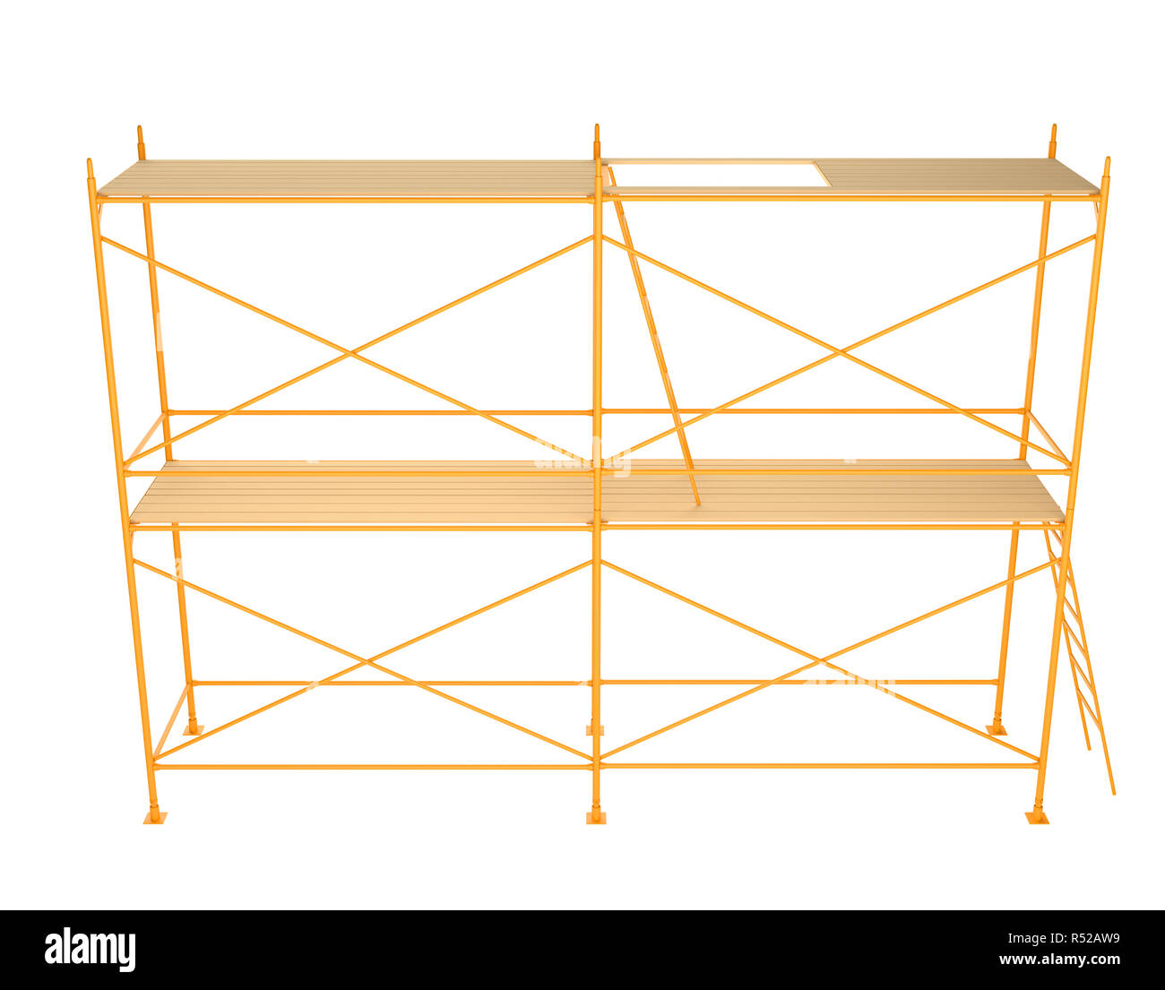 Scaffolding Cut Out Stock Images & Pictures - Alamy