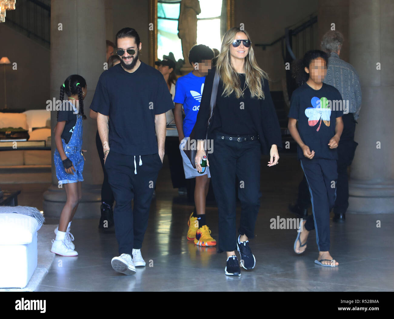 Tom kaulitz heidi klum family hi-res stock photography and images - Alamy