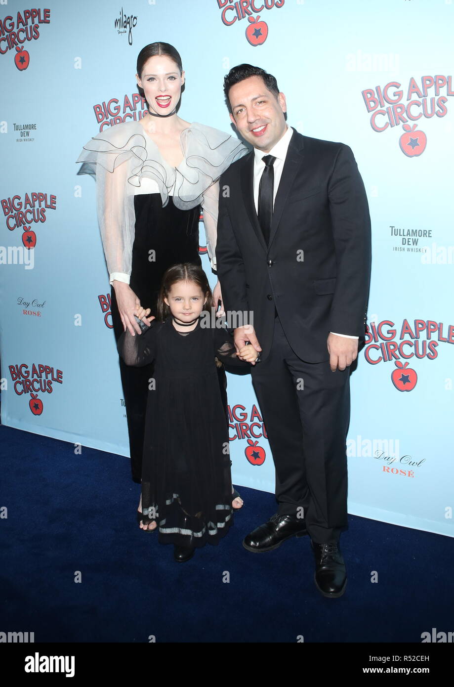 Big Apple Circus event in New York with Tinsley Mortimer as celebrity ...