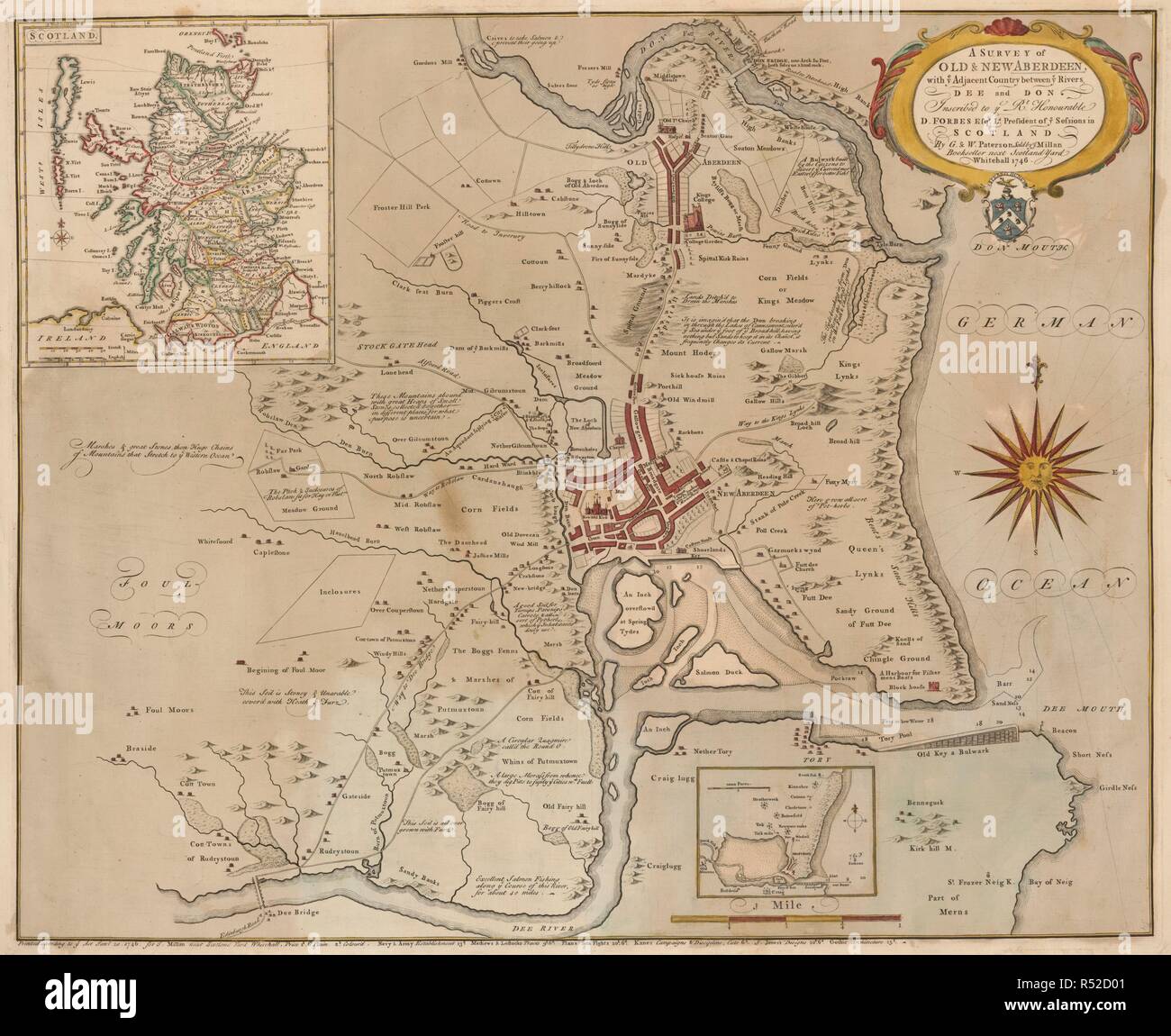 Map of paterson hi-res stock photography and images - Alamy