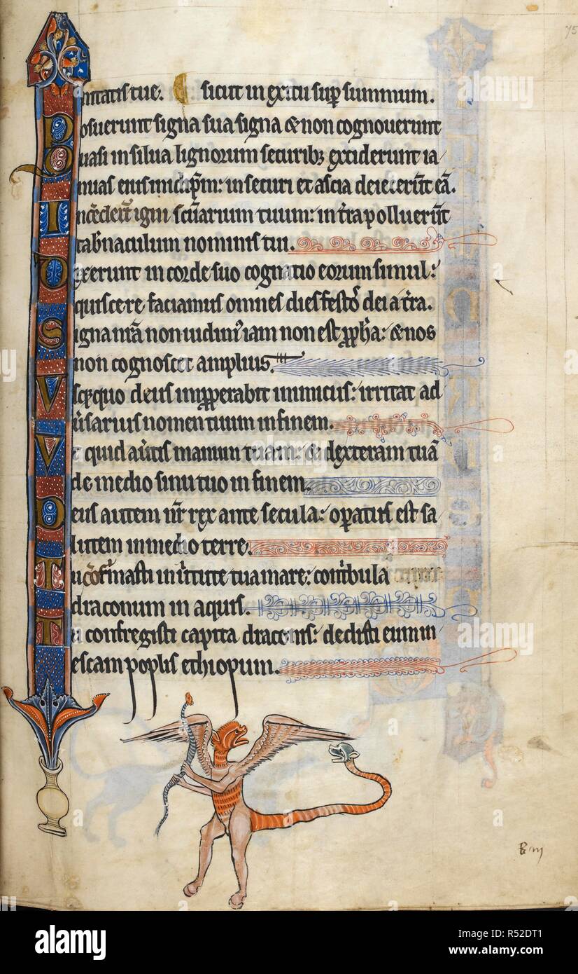 1260 psalter hi-res stock photography and images - Alamy