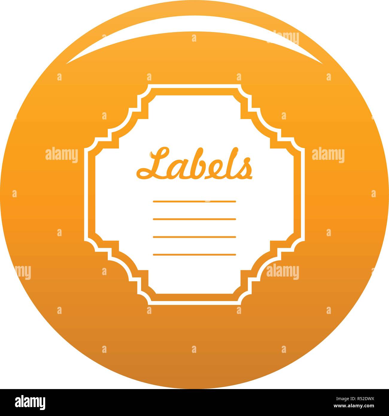 Label tag icon. Simple illustration of label tag vector icon for any ...