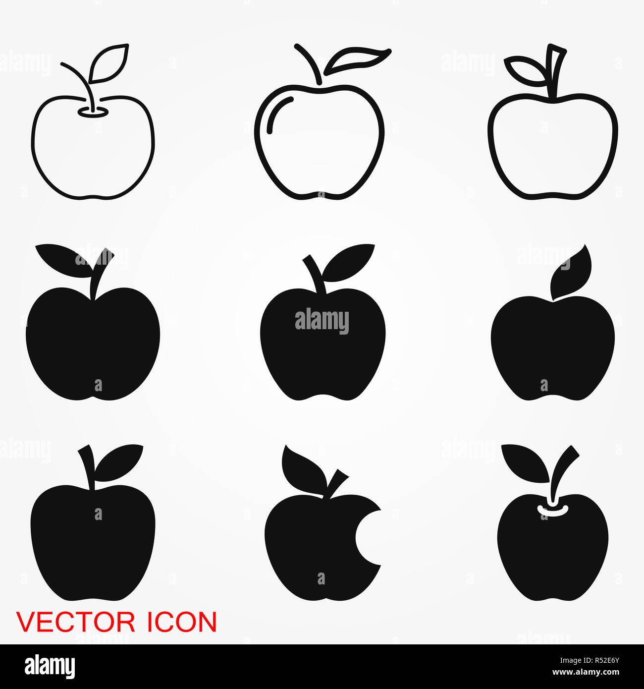 Apple Icon page symbol for your web site design Apple Icon logo, app ...