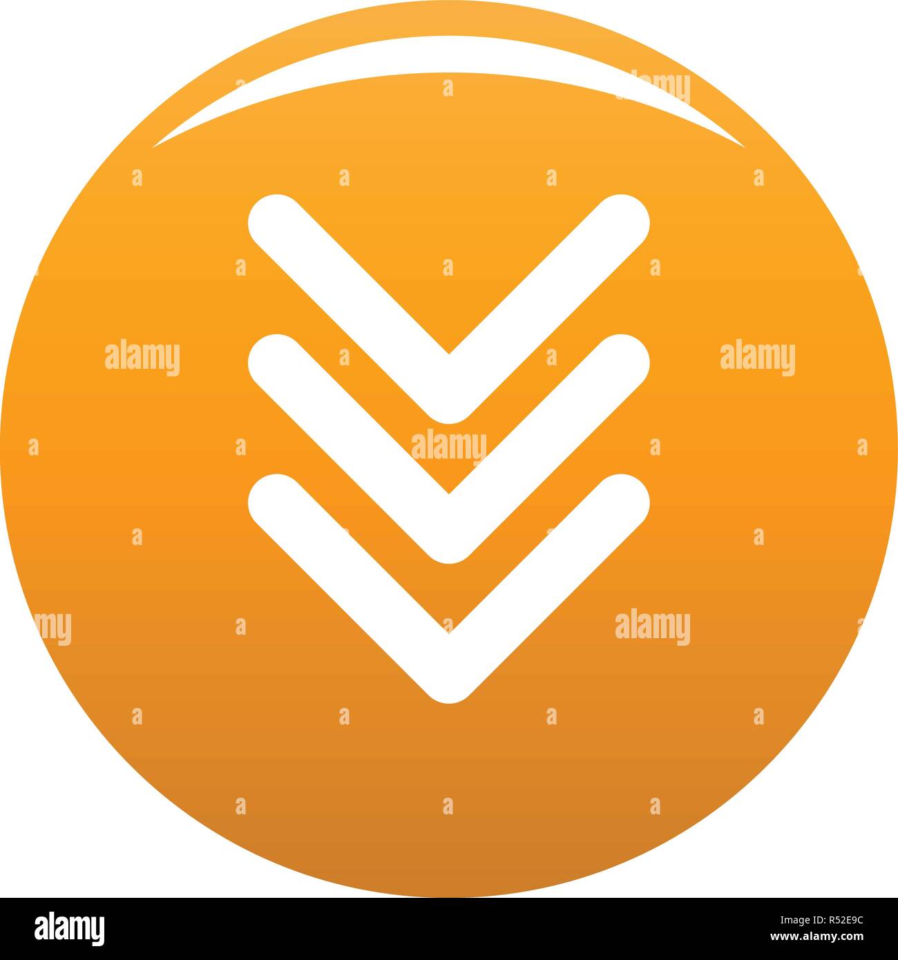 Pointing arrow icon. Simple illustration of pointing arrow vector icon ...