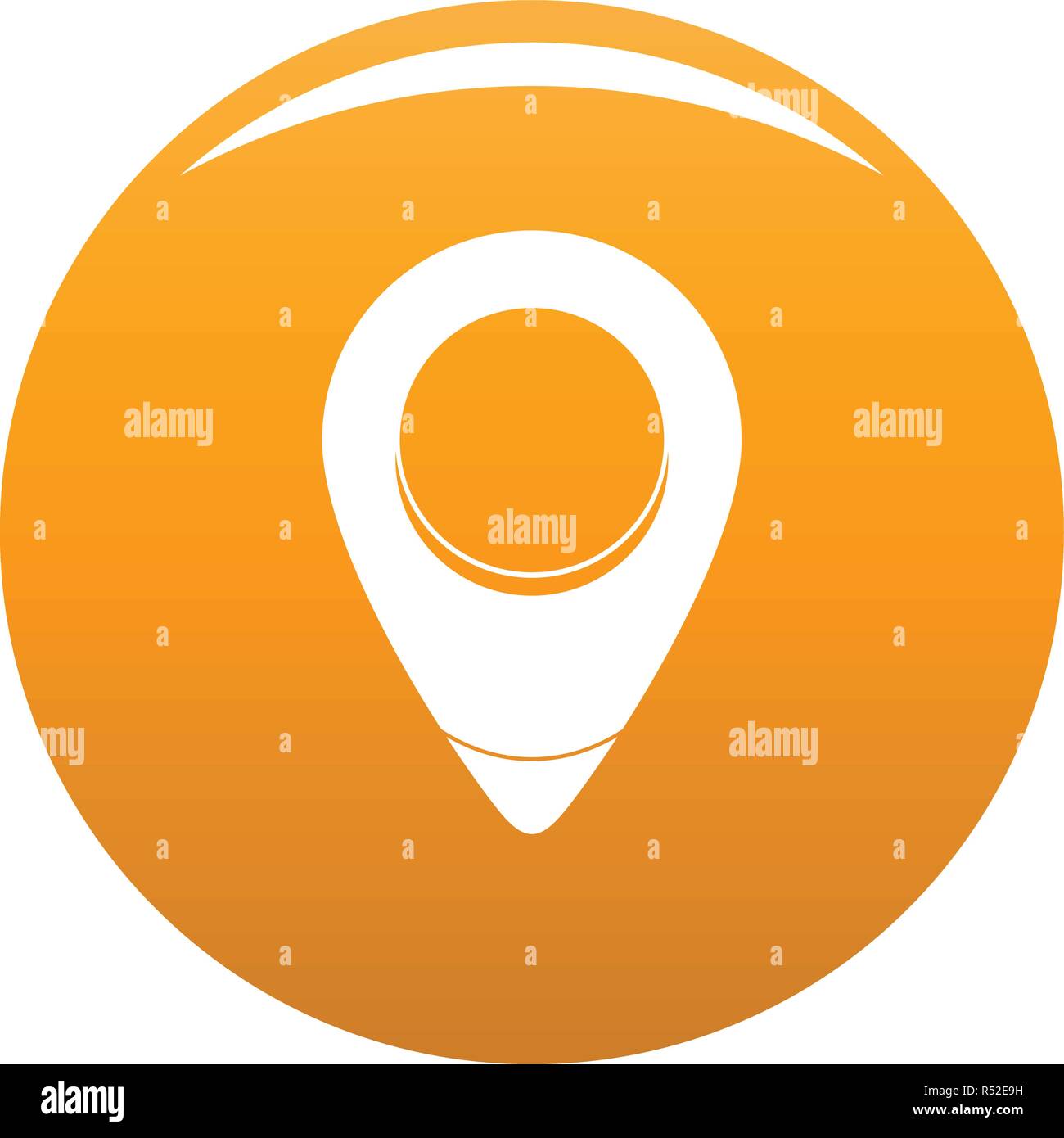 Fixation pin icon. Simple illustration of fixation pin vector icon for ...