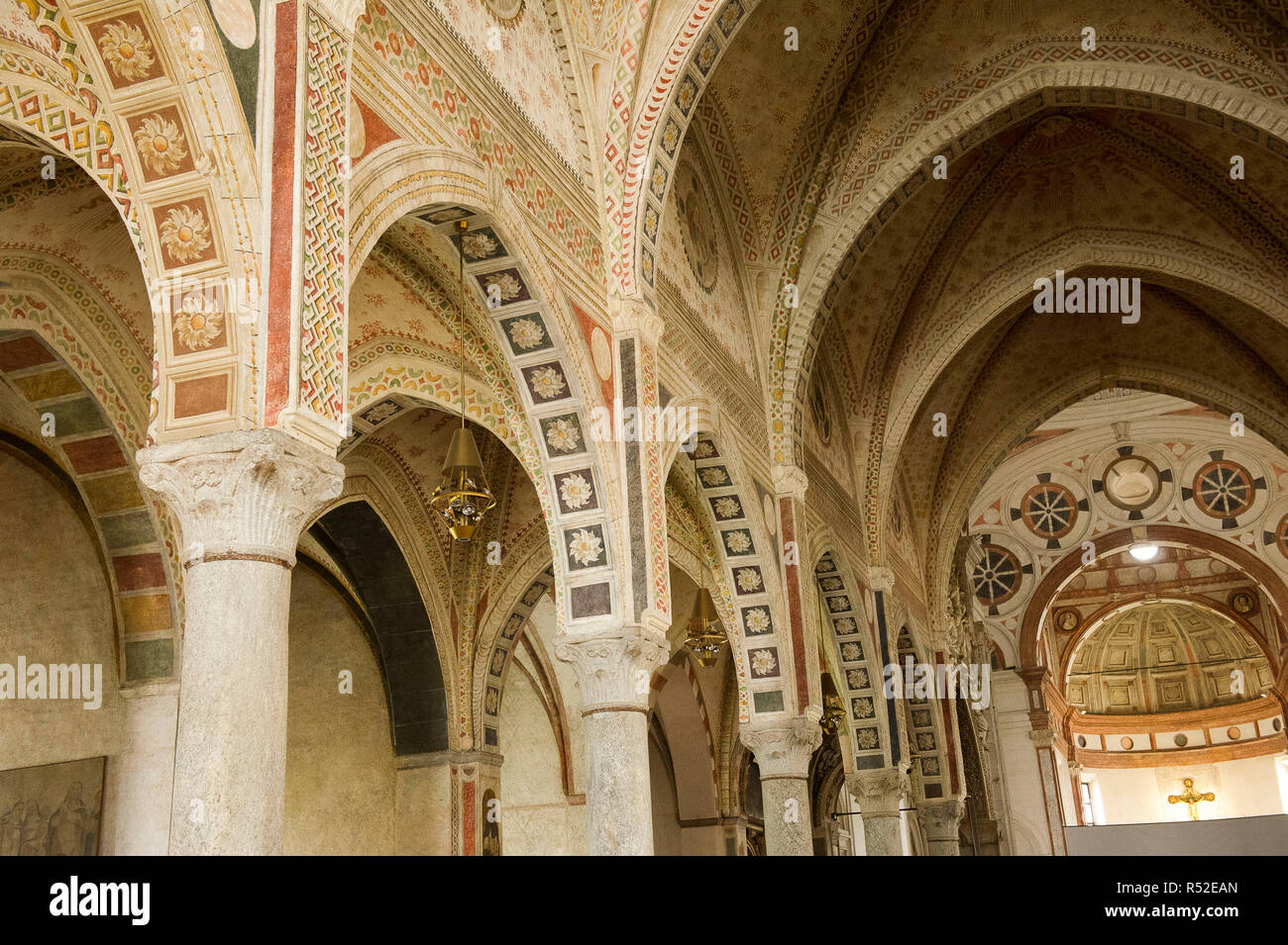 Interior santa maria delle grazie hi-res stock photography and images - Alamy