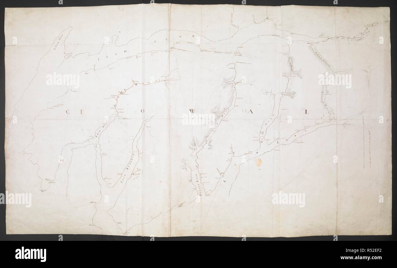 A map of Cowal, Scotland. Map of Cowal. [Scotland?] : [William Edgar ...