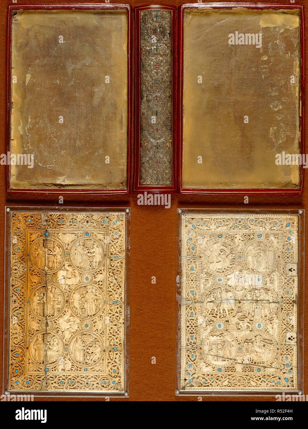 Ivory cover psalter melisende hi-res stock photography and images - Alamy