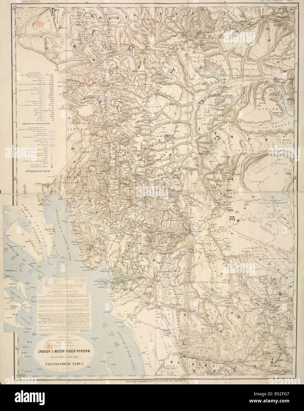 Abyssinia Map High Resolution Stock Photography and Images - Alamy