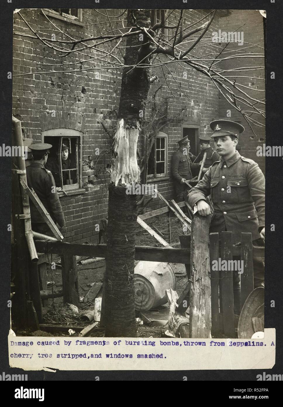 Ww1 bomb damage hi-res stock photography and images - Alamy