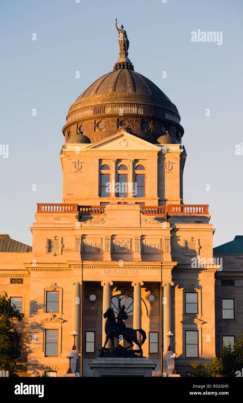 Montana State Capitol Building Stock Photos & Montana State Capitol ...