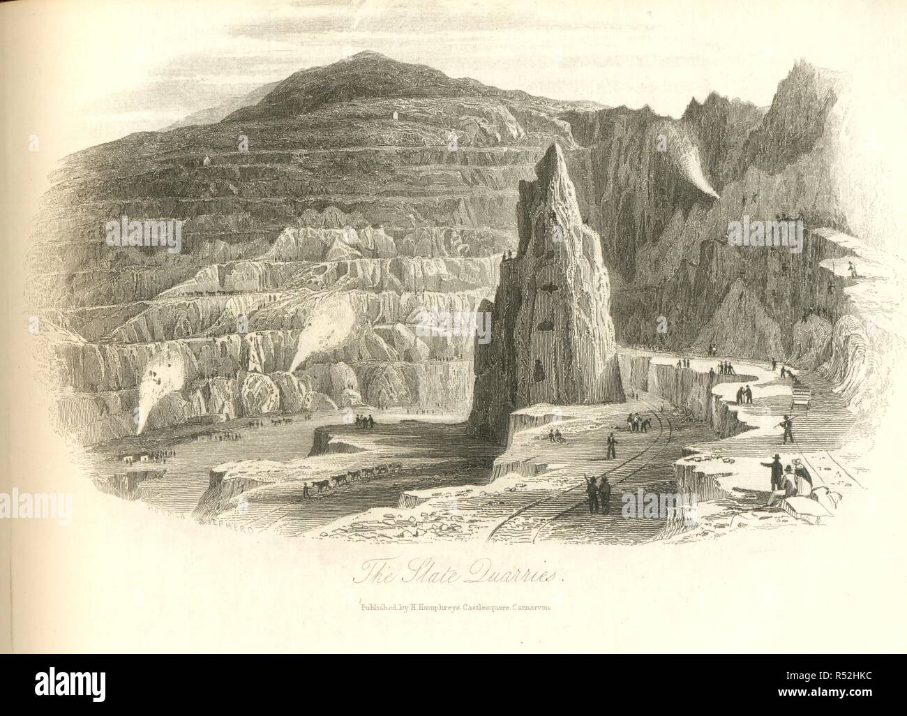 Slate quarries hi-res stock photography and images - Alamy