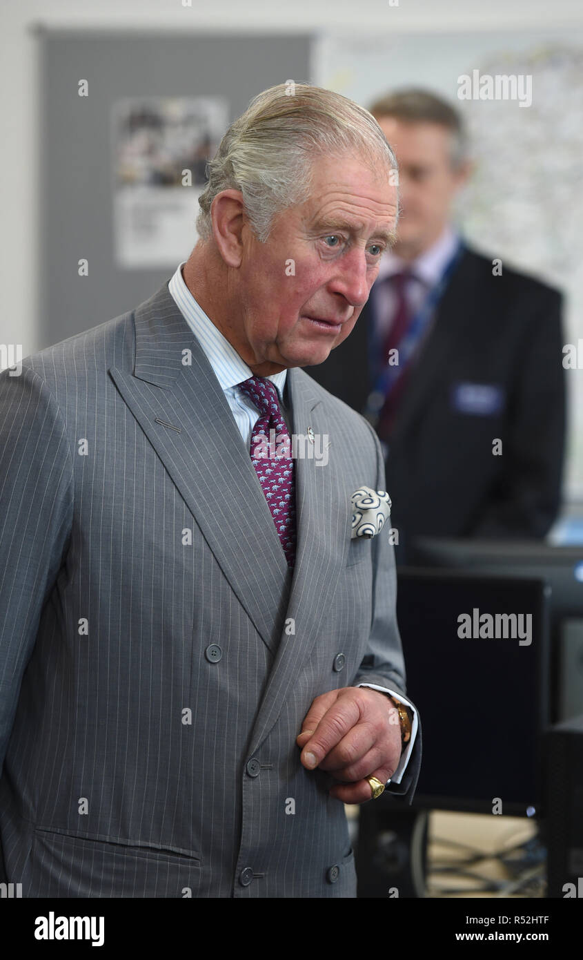 The Prince of Wales during his visit to the recently refurbished King's ...