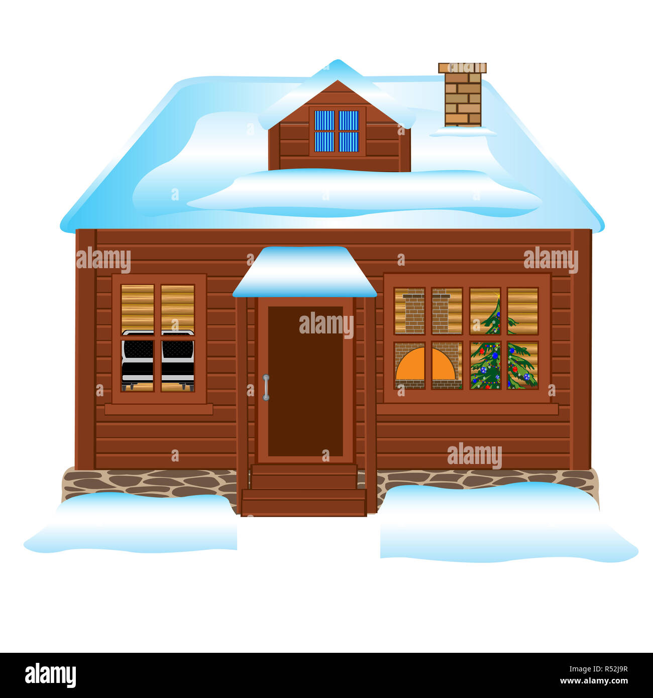 Small apartment window in Cut Out Stock Images & Pictures - Alamy