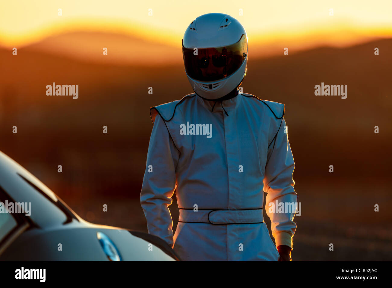 Car racer suit hi-res stock photography and images - Alamy