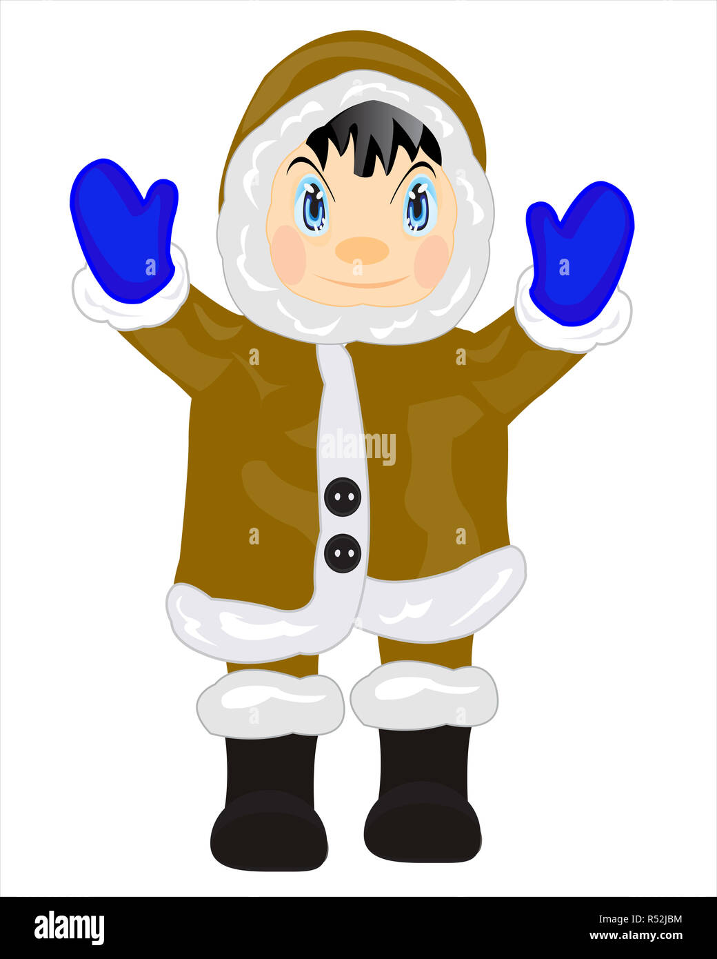 Cartoon inuit hi-res stock photography and images - Alamy