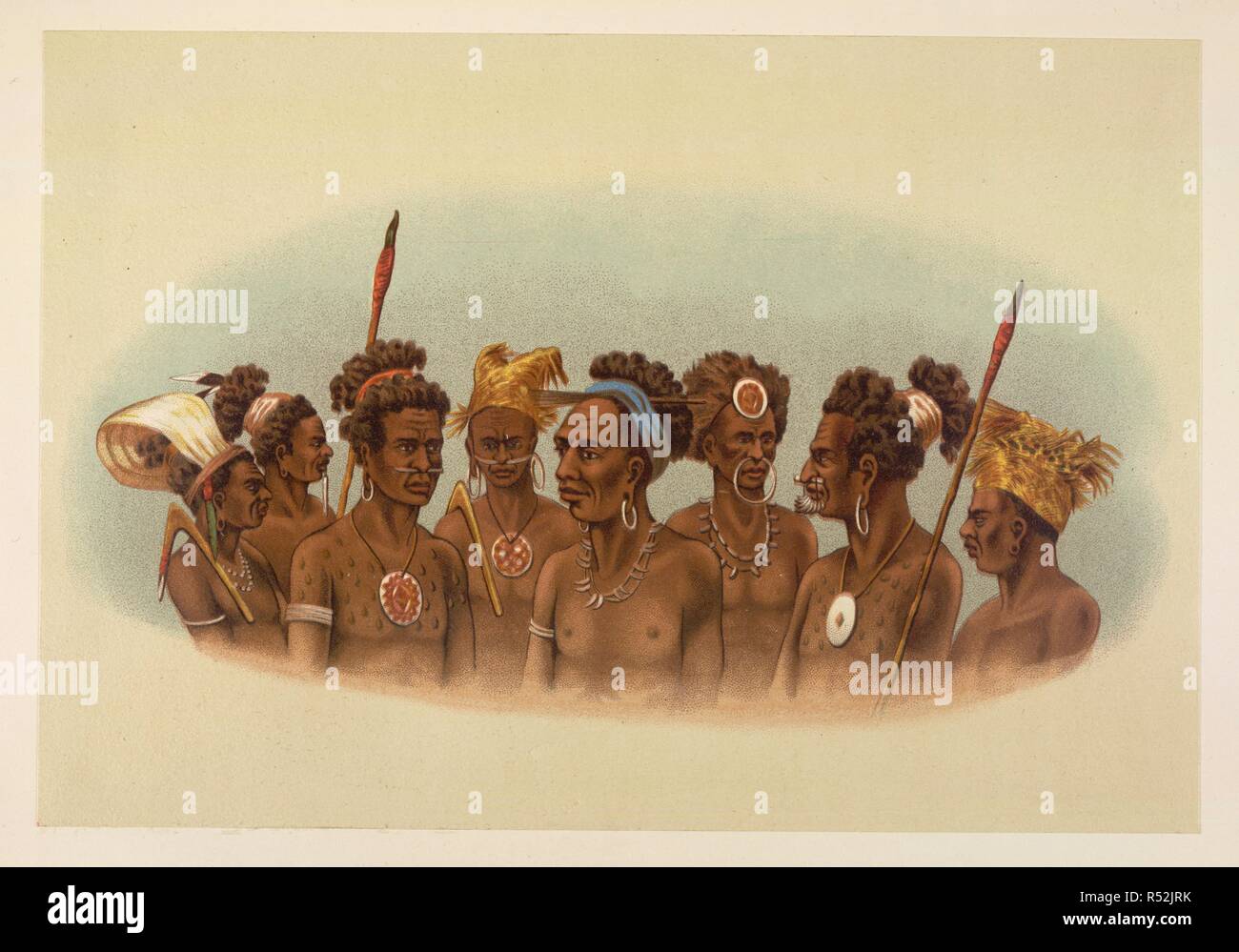 Natives of the Admiralty Islands. At Anchor. A narrative of experiences ...