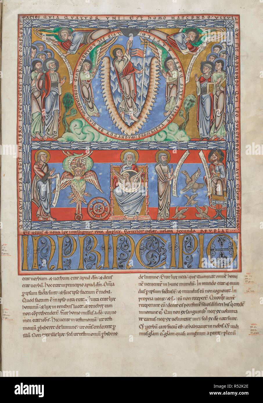 Floreffe bible john hi-res stock photography and images - Alamy