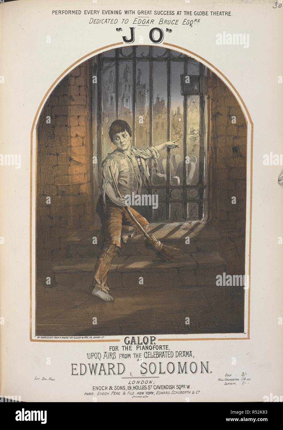 Victorian crossing sweeper hi-res stock photography and images - Alamy