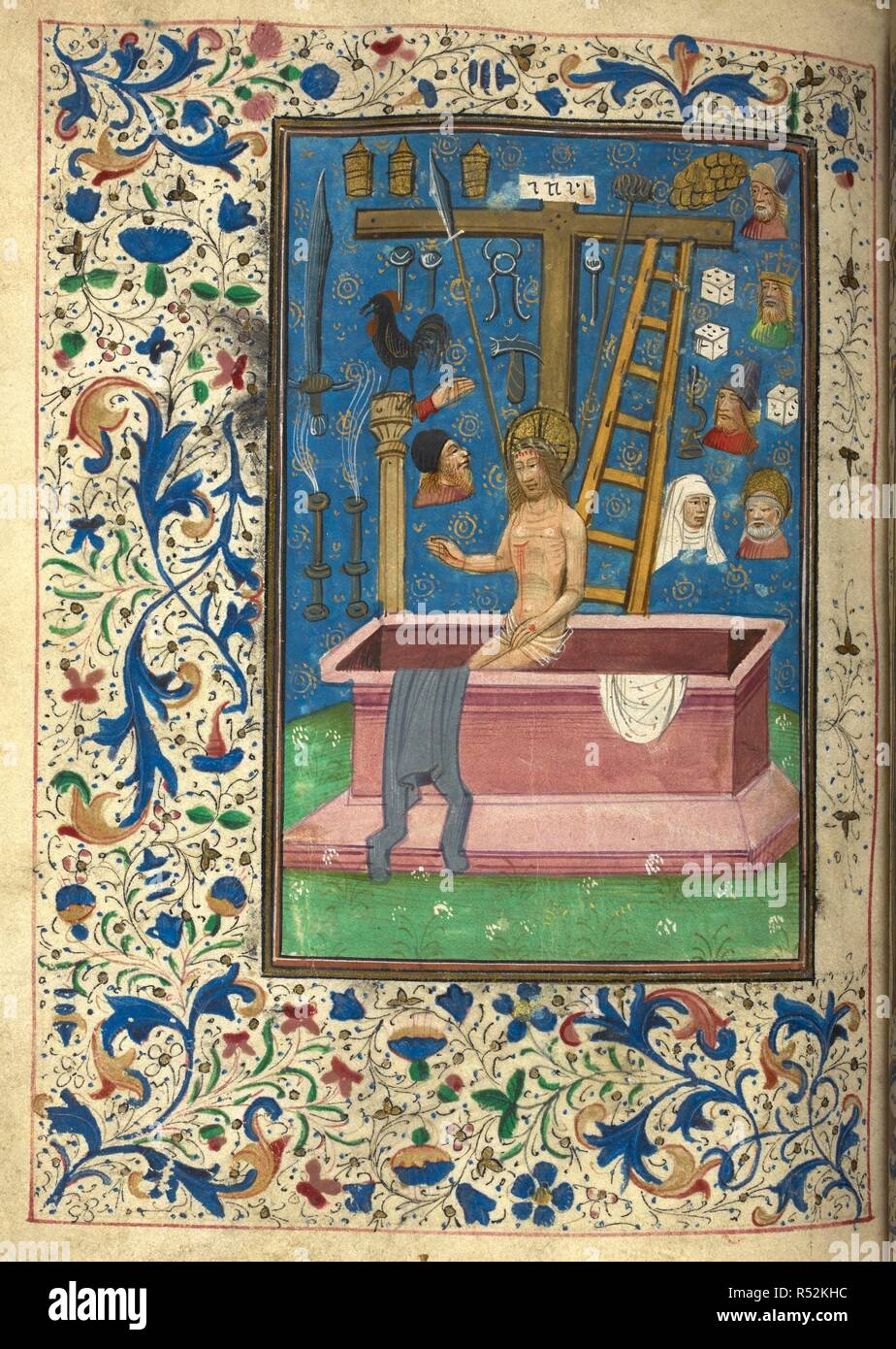 Christ with the instruments of passion hi-res stock photography and ...