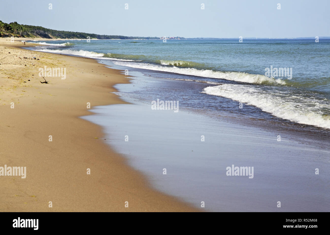 View of Curonian Spit. Kaliningrad Oblast. Russia Stock Photo - Alamy