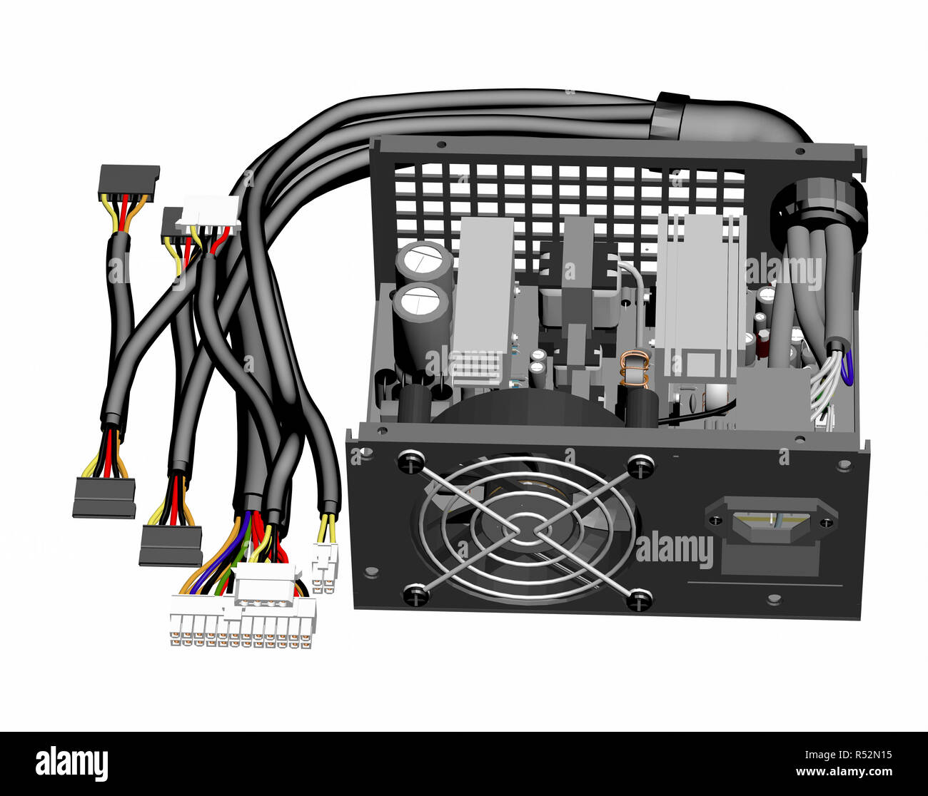computer power supply free Stock Photo - Alamy
