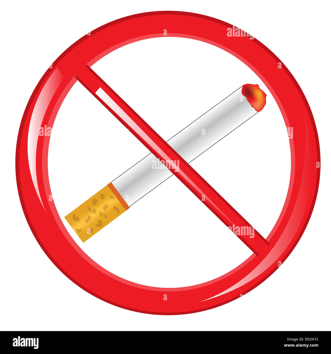 No smoking symbol Stock Photo - Alamy