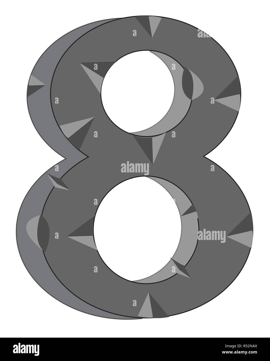 Form eight Cut Out Stock Images & Pictures - Alamy