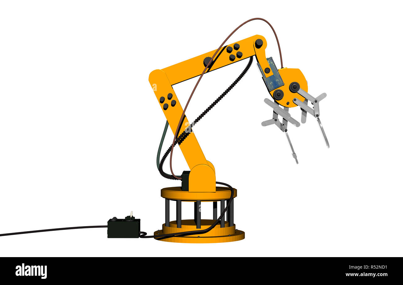 robotic arm released Stock Photo - Alamy