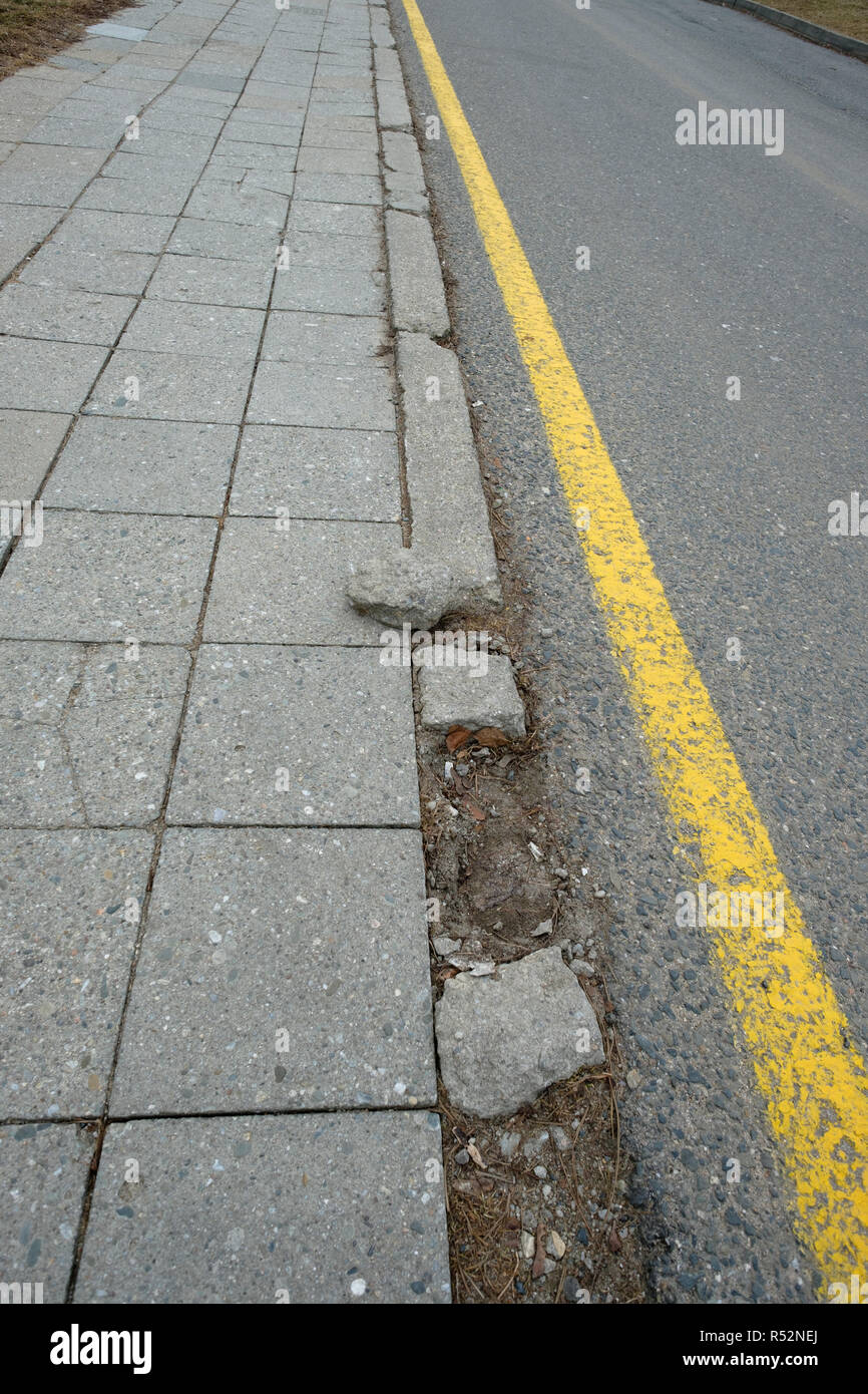 Curb damage hi-res stock photography and images - Alamy