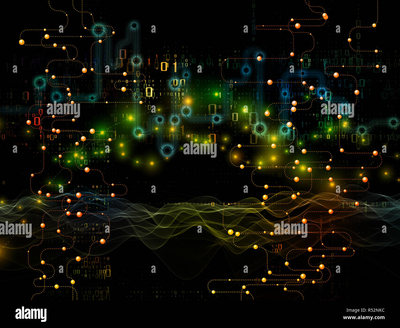 Source of Data Flow Stock Photo - Alamy
