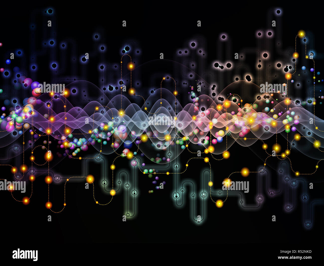 Source of Data Flow Stock Photo - Alamy