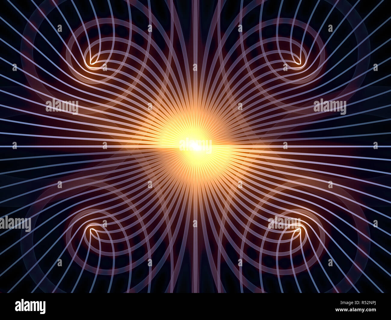 Dance of Grid Lines Stock Photo - Alamy