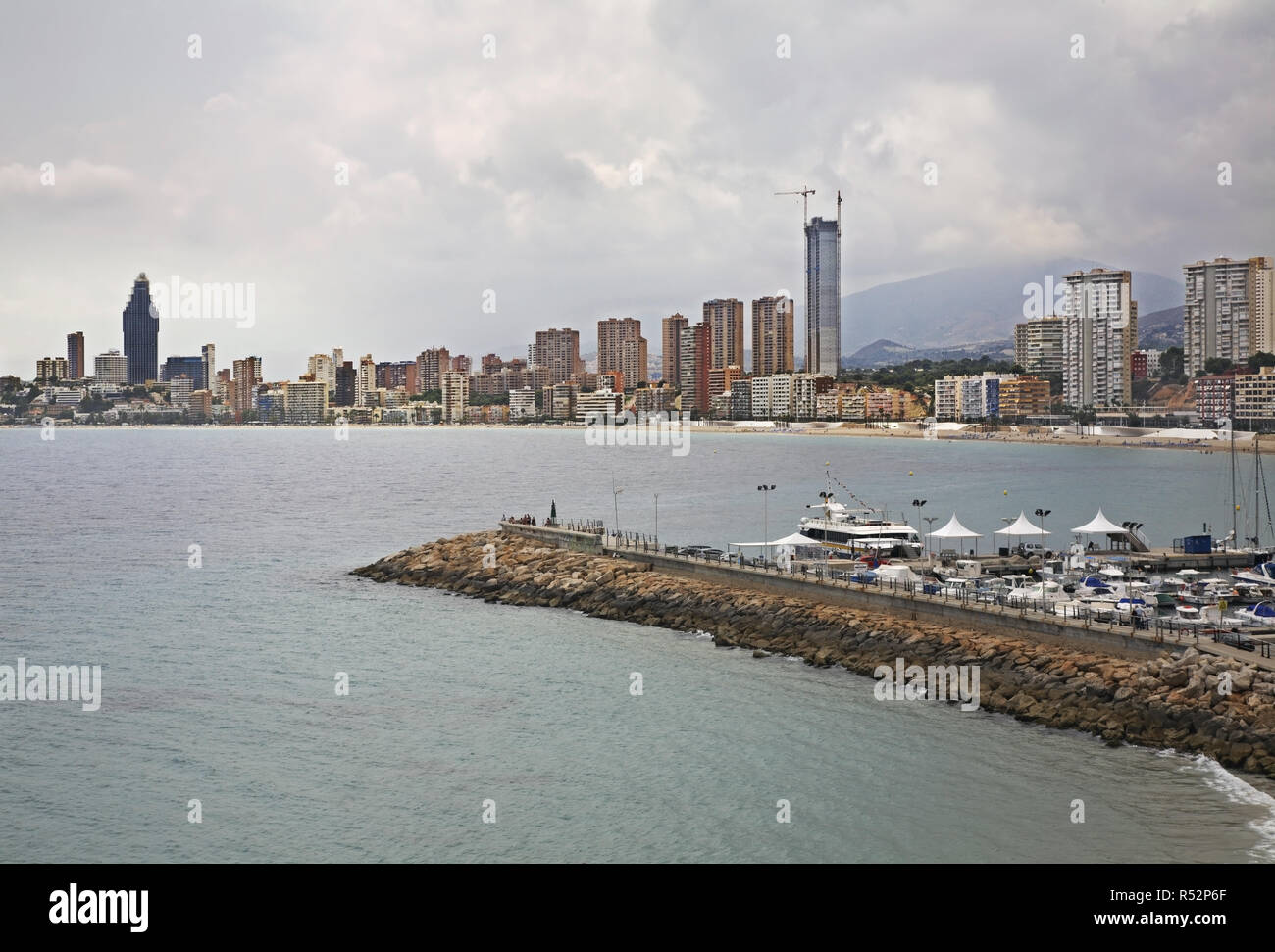 Benidorm hill hi-res stock photography and images - Alamy