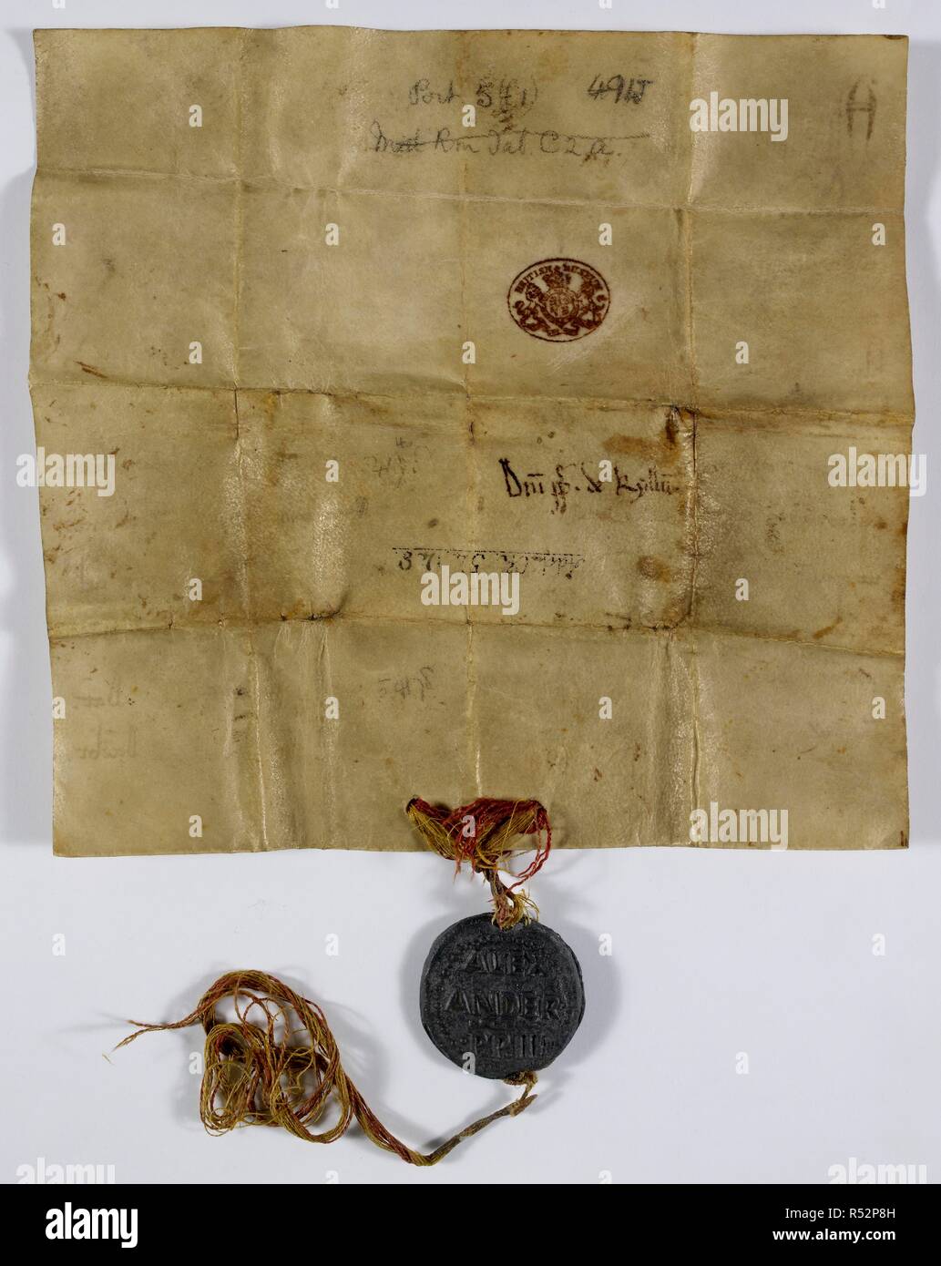 Pope alexander iii bull hi-res stock photography and images - Alamy