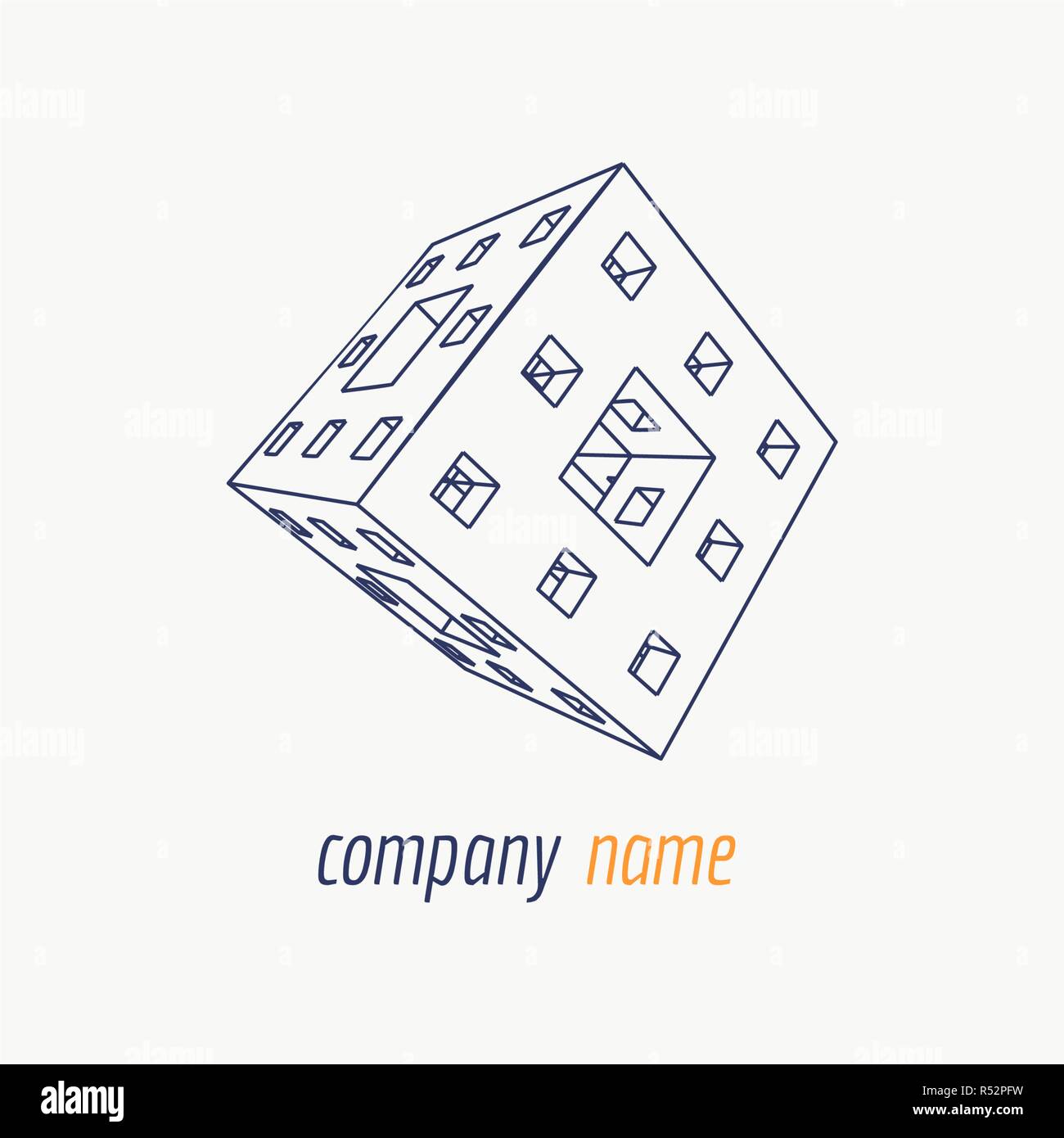 Geometry design emblem Stock Vector Image & Art - Alamy