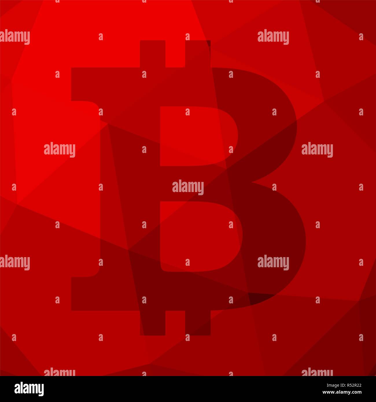 Bitcoin crypto currency symbol Stock Vector Image & Art - Alamy
