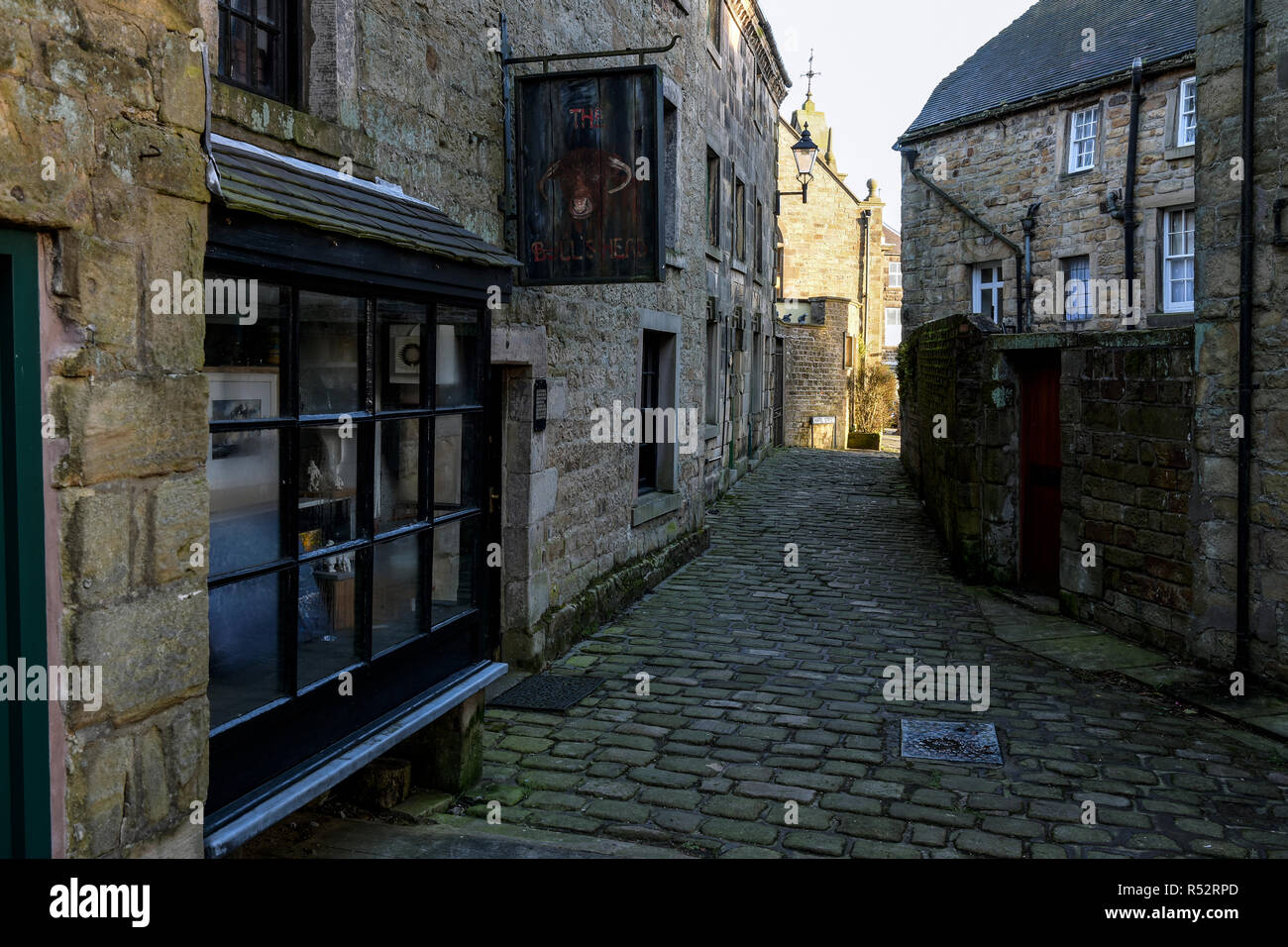 Longnor village in the Staffordshire Peak District England Stock Photo ...